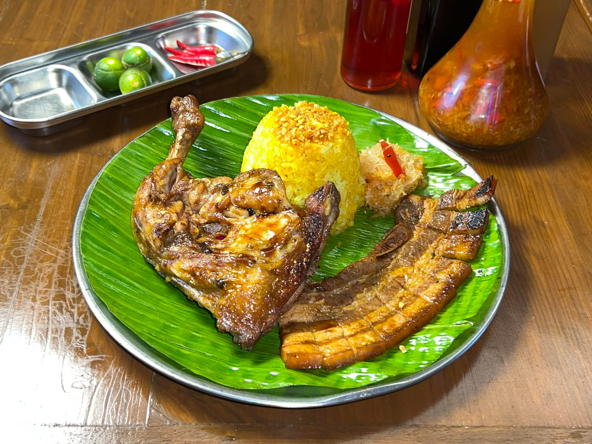 Inasal Paa + Pork BBQ — Chickey's Inasal