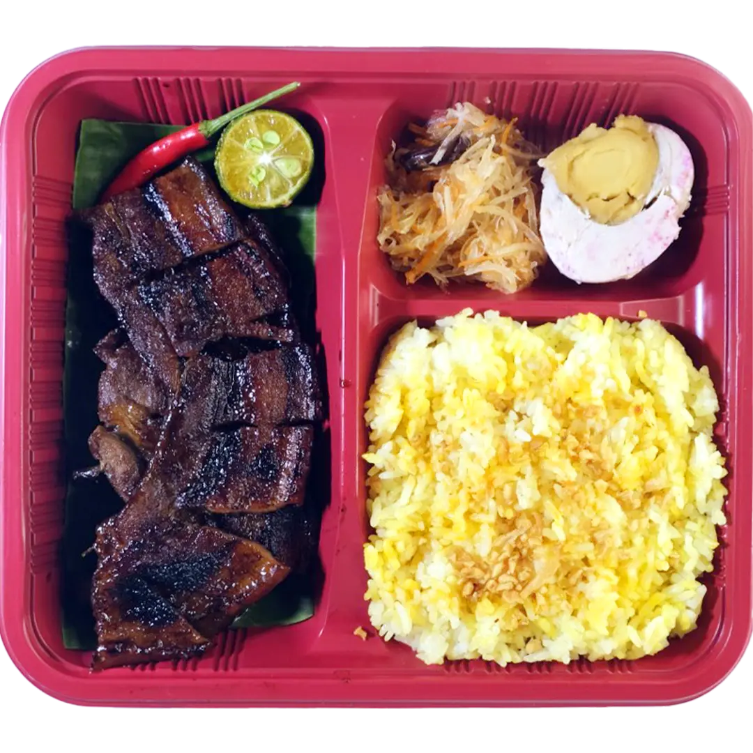Bbq Liempo 2PC with Rice — Chickey's Inasal