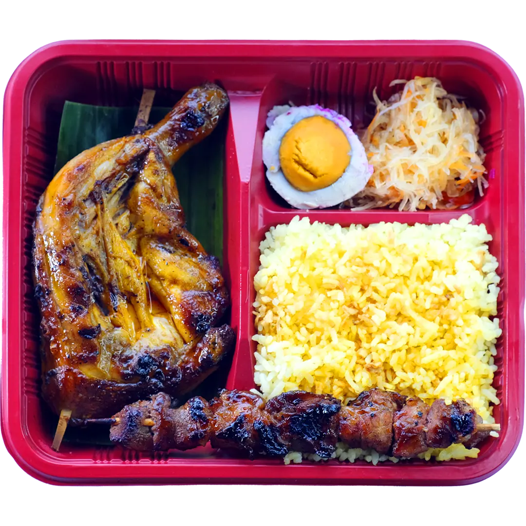 Inasal Paa + Pork Bbq — Chickey's Inasal