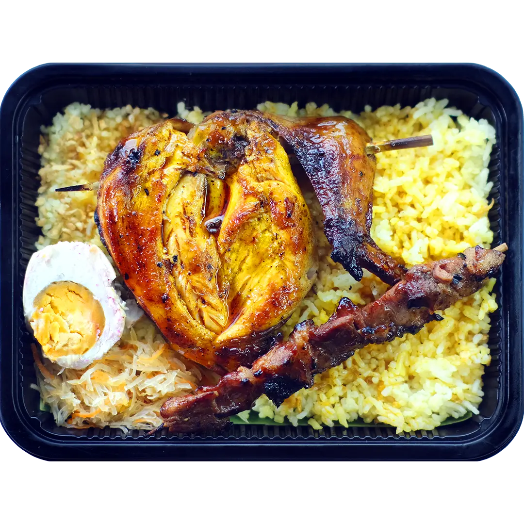 Inasal Pecho + Pork BBQ — Chickey's Inasal