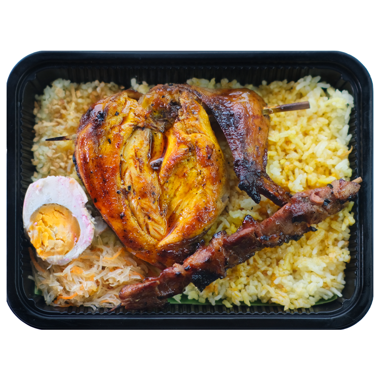 Inasal Pecho + Pork Bbq — Chickey's Inasal